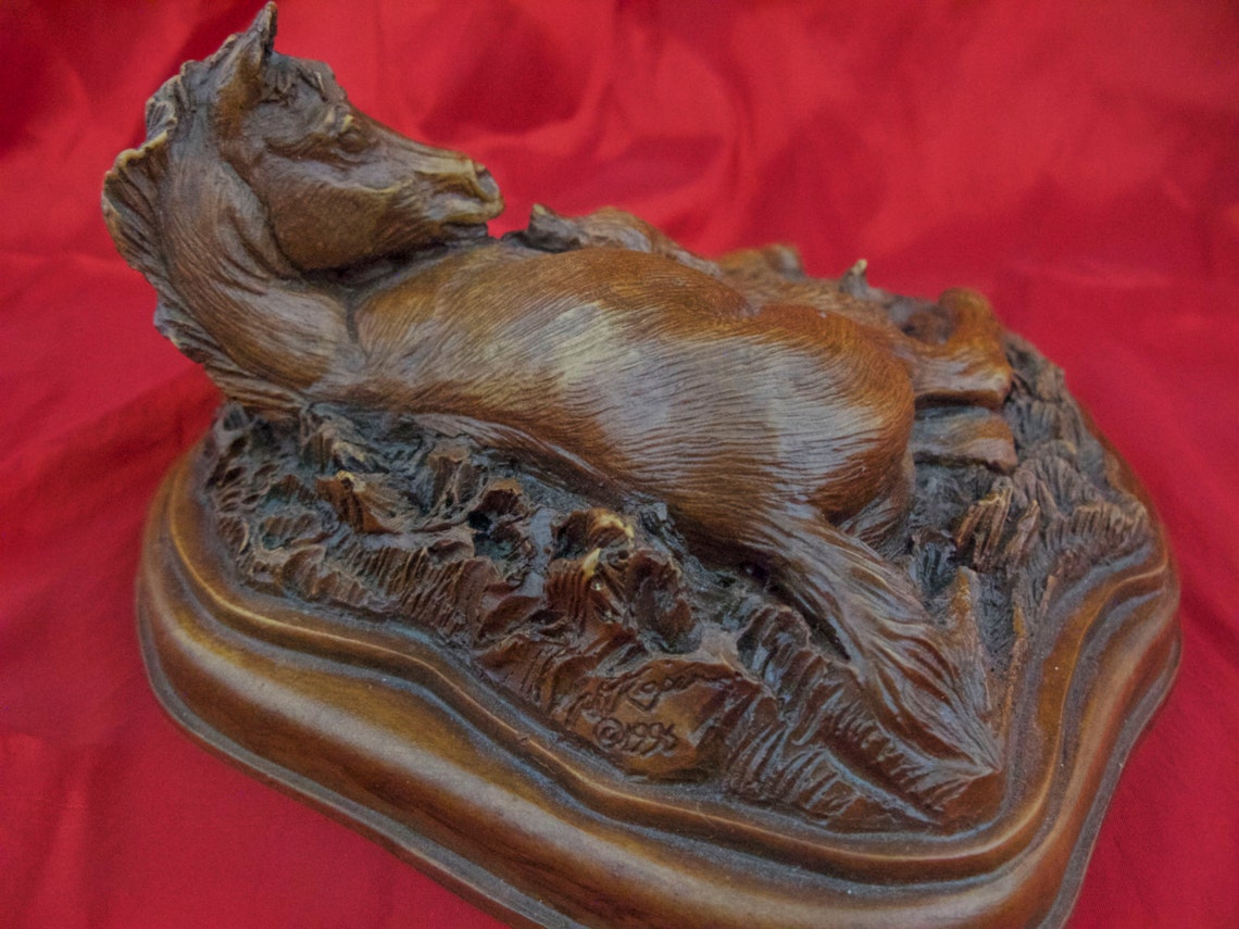 Beautiful Equestrian Sculpture by Pat Kasper - Etsy