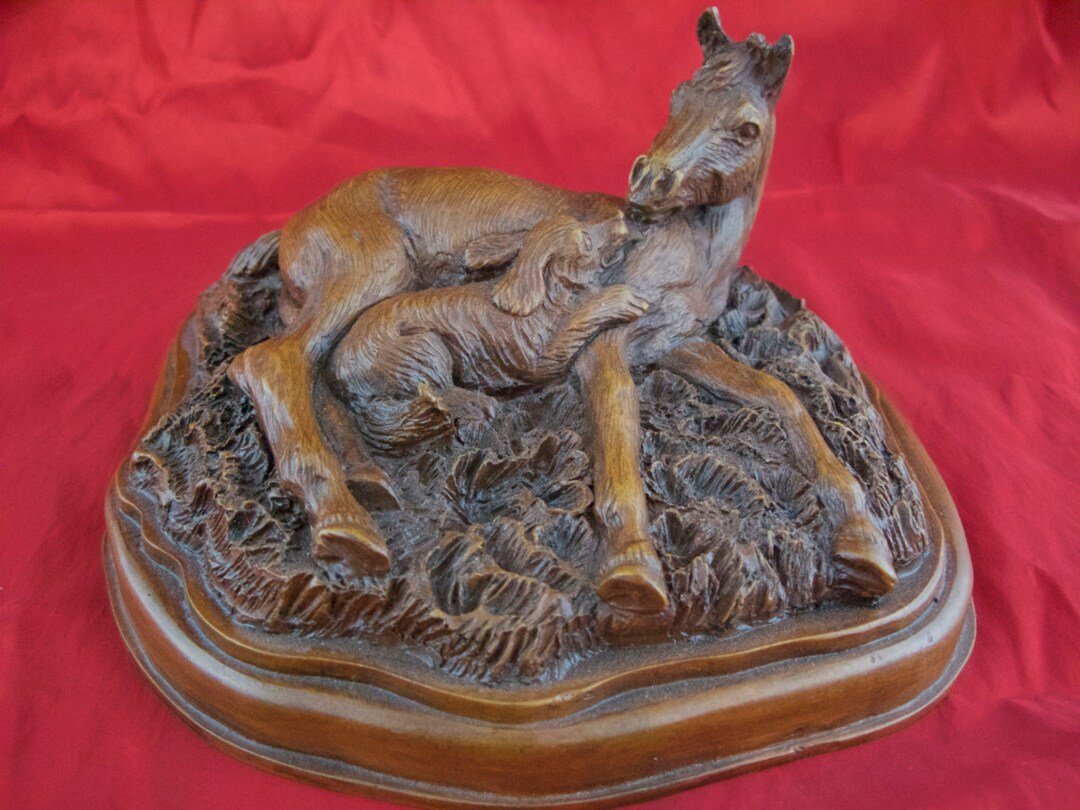 Beautiful Equestrian Sculpture by Pat Kasper - Etsy