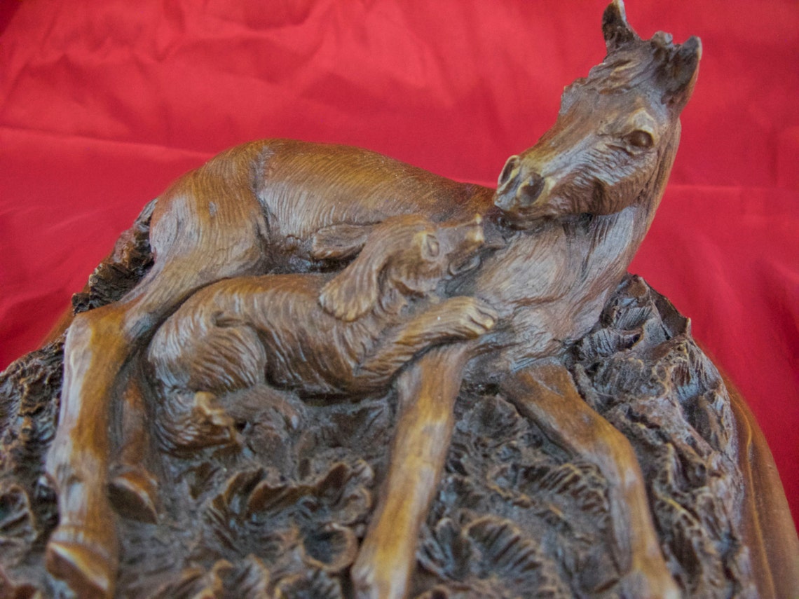 Beautiful Equestrian Sculpture By Pat Kasper - Etsy.de