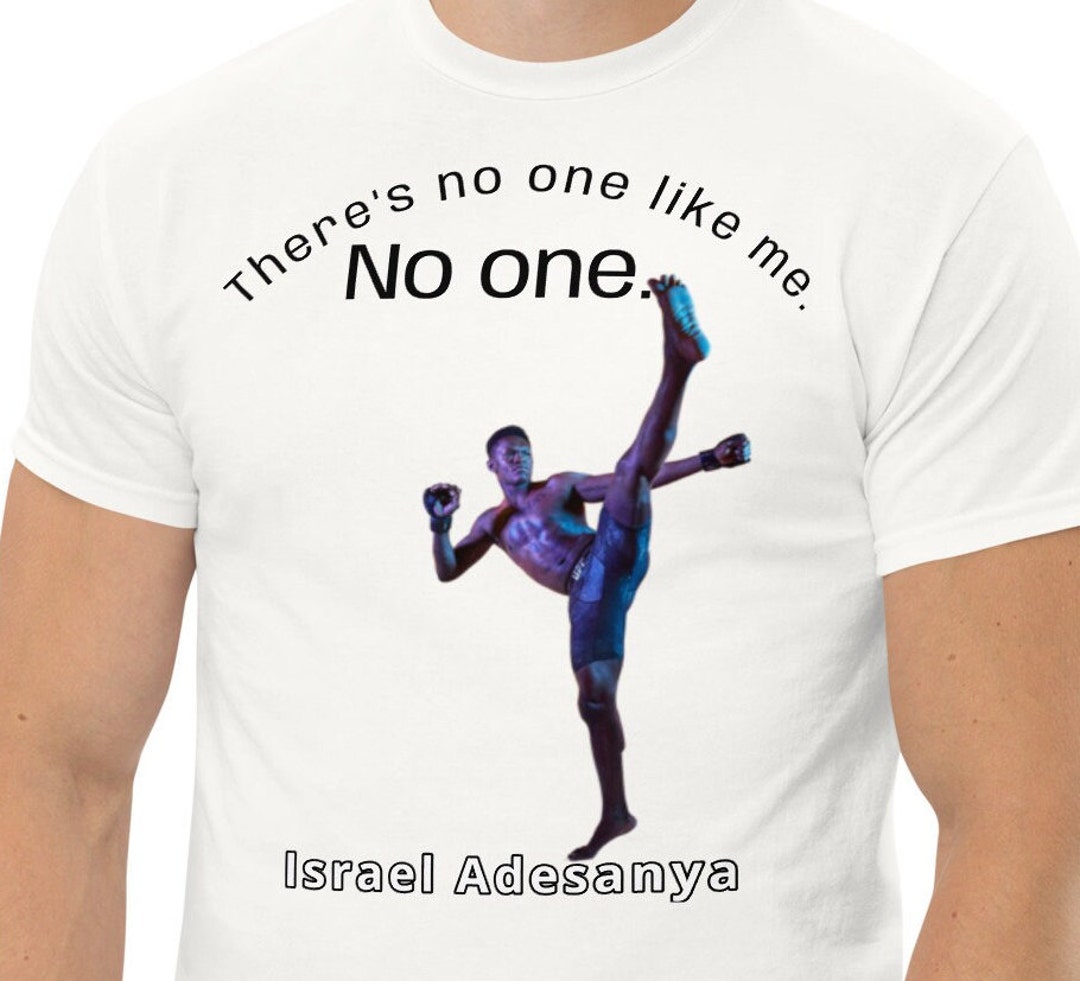 Israel Adesanya UFC Champion T-shirt | the Last Stylebender 100% Cotton ...