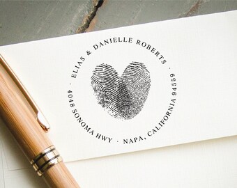 Fingerprint stamp | Etsy