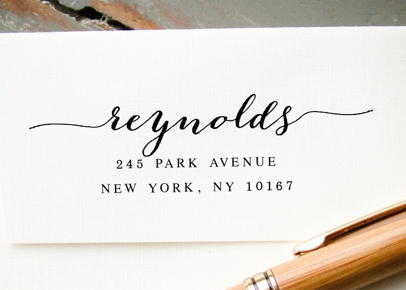 Custom Self-inking Address Stamp Personalized Return Address - Etsy