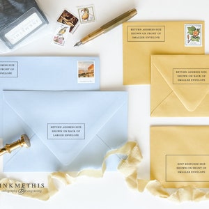 Pre-inked Stamp, Custom Address Stamp, Custom Rubber Stamp ...