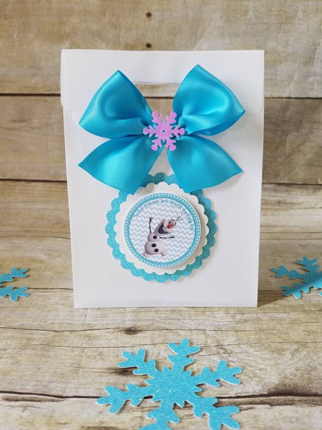 Frozen inspired Party Favor, Olaf inspired Treat Bags,olaf Party ...