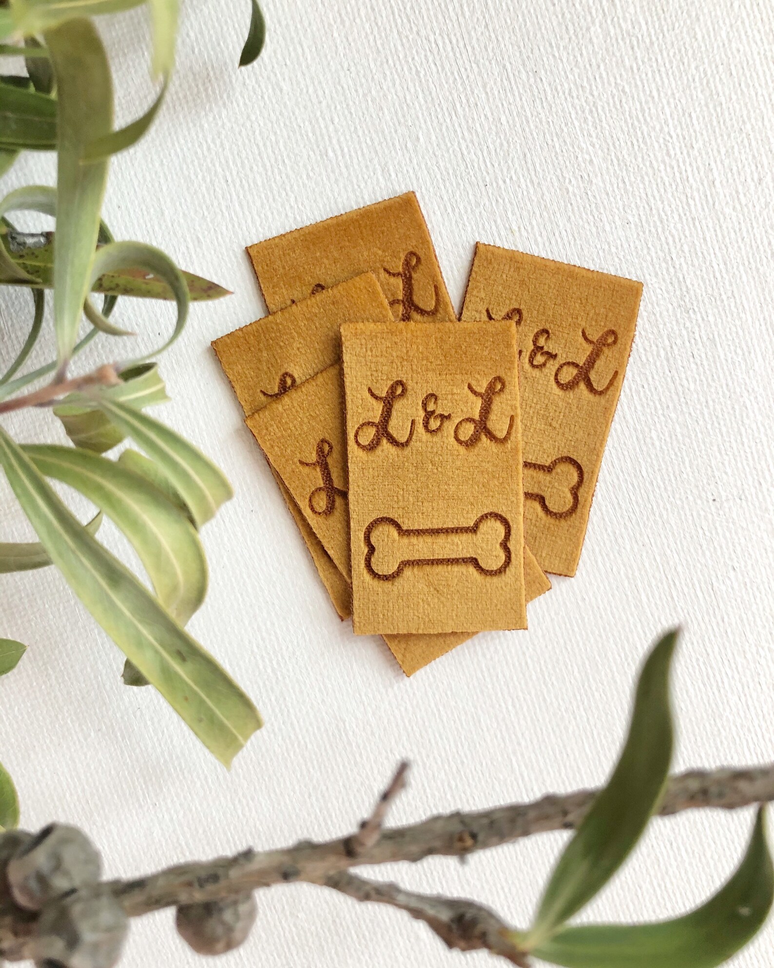 Lux Velvet Customizable Fold-over Labels 0.75 X - Etsy