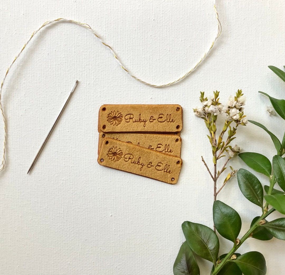 Lux Velvet Custom Labels - 5cm X 2cm - Etsy