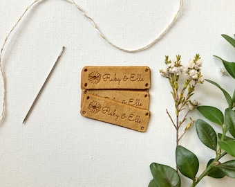 Square Lux Velvet Custom Labels 2cm X 2cm - Etsy