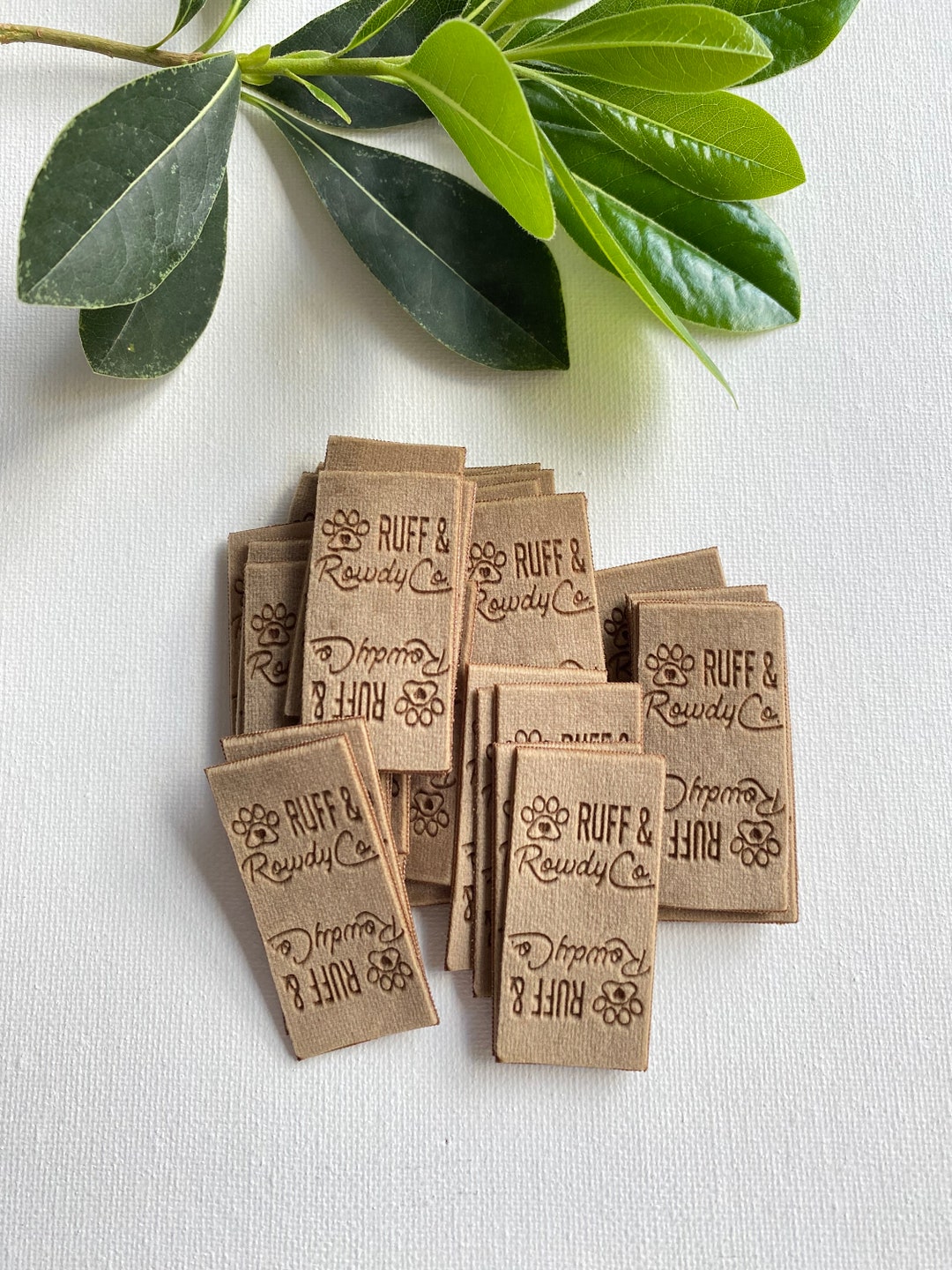 Lux Velvet | Customizable Fold-over Labels - 0.75" X 1.75" - Etsy