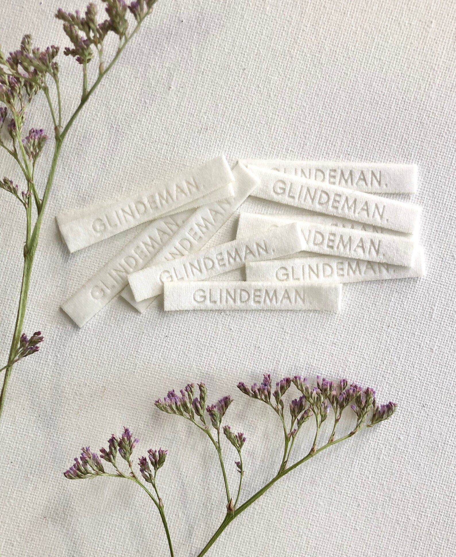 LUX Velvet Custom Labels 7cm X 1.2cm - Etsy