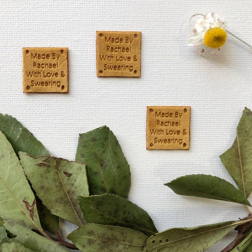 Lux Velvet Custom Labels 5cm X 2cm - Etsy