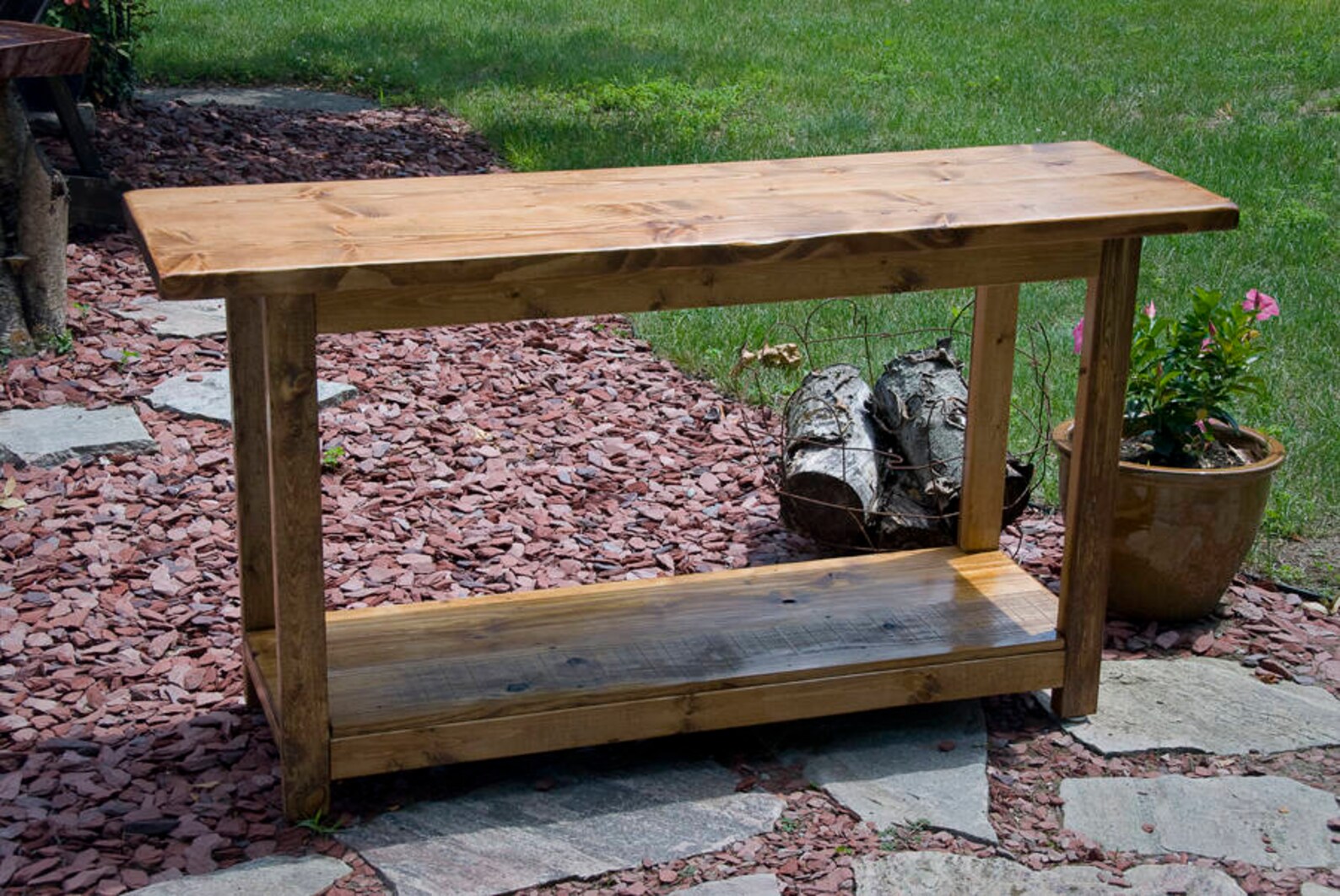Sofa Table, Entry Table, Tall Table, Rustic Table, Reclaimed Table ...