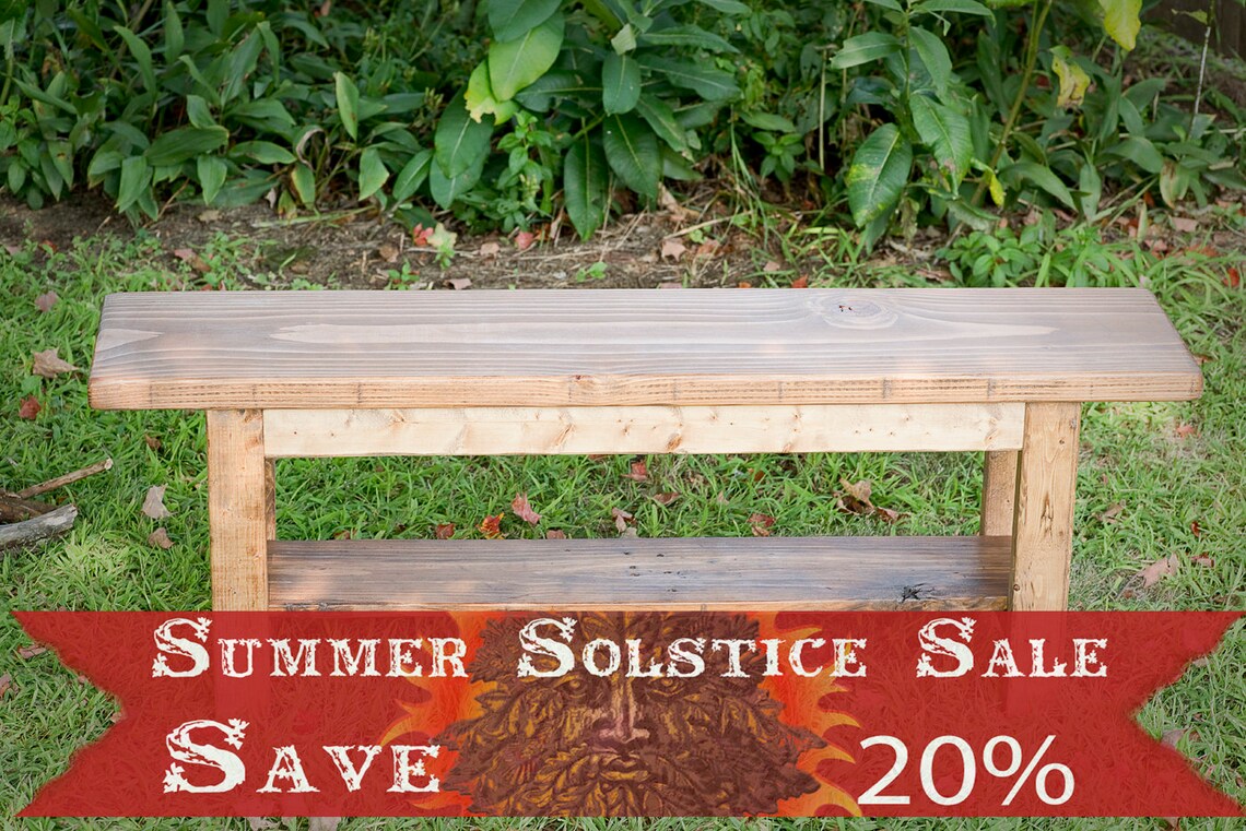 Rustic Wood Entryway Bench with Storage Farmhouse Dining | Etsy