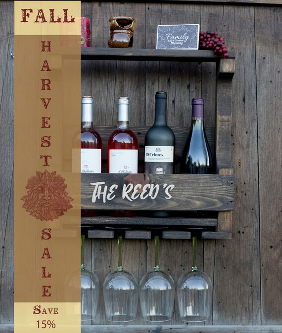 Rustic Wine Rack Handmade Wine Rack Pallet Wine Rack - Etsy
