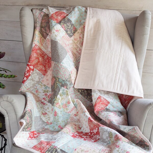 Red Aqua Grey - Etsy