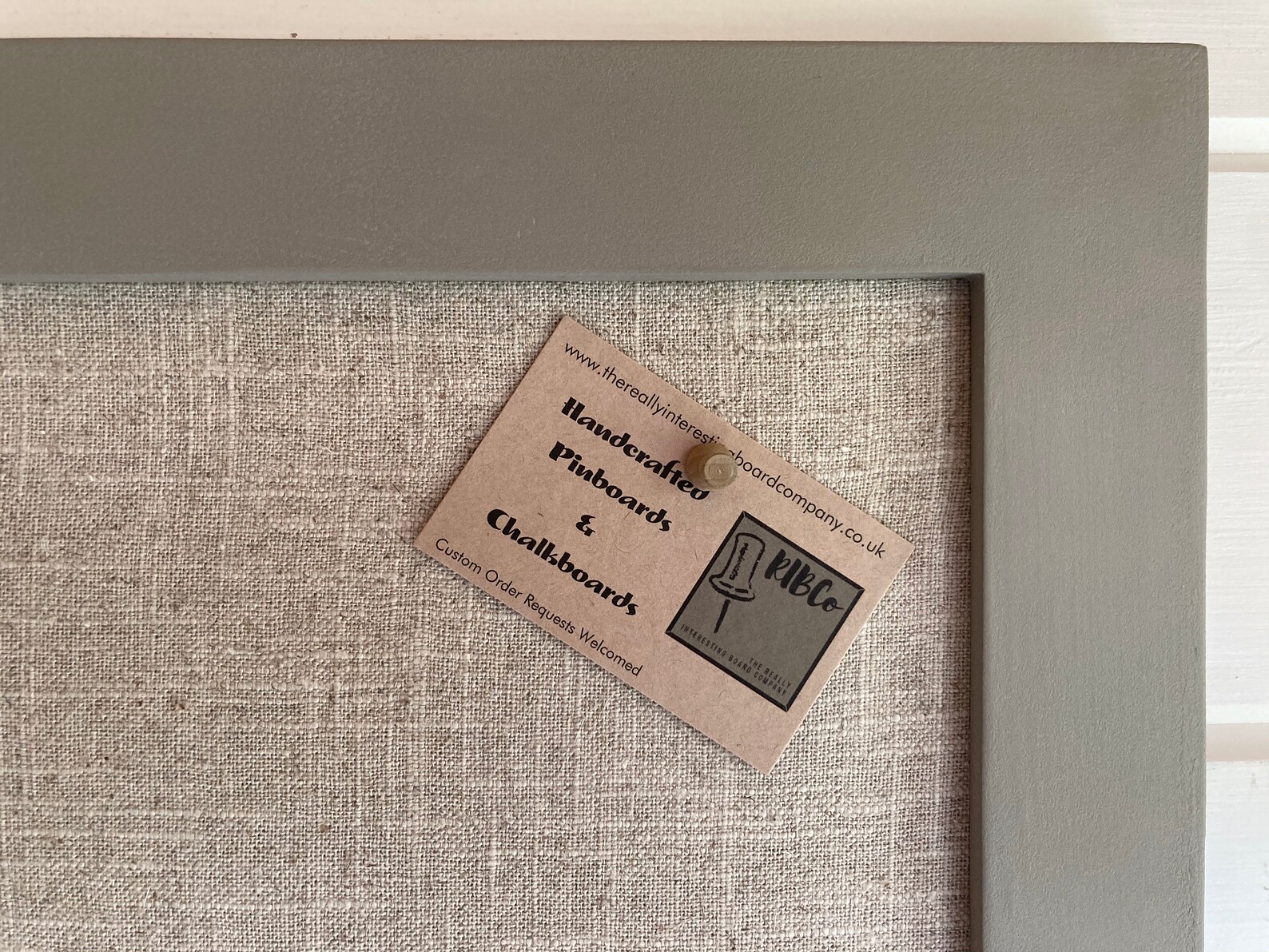 Hand Crafted Noticeboard / Bulletin Pin Board With Letter - Etsy UK