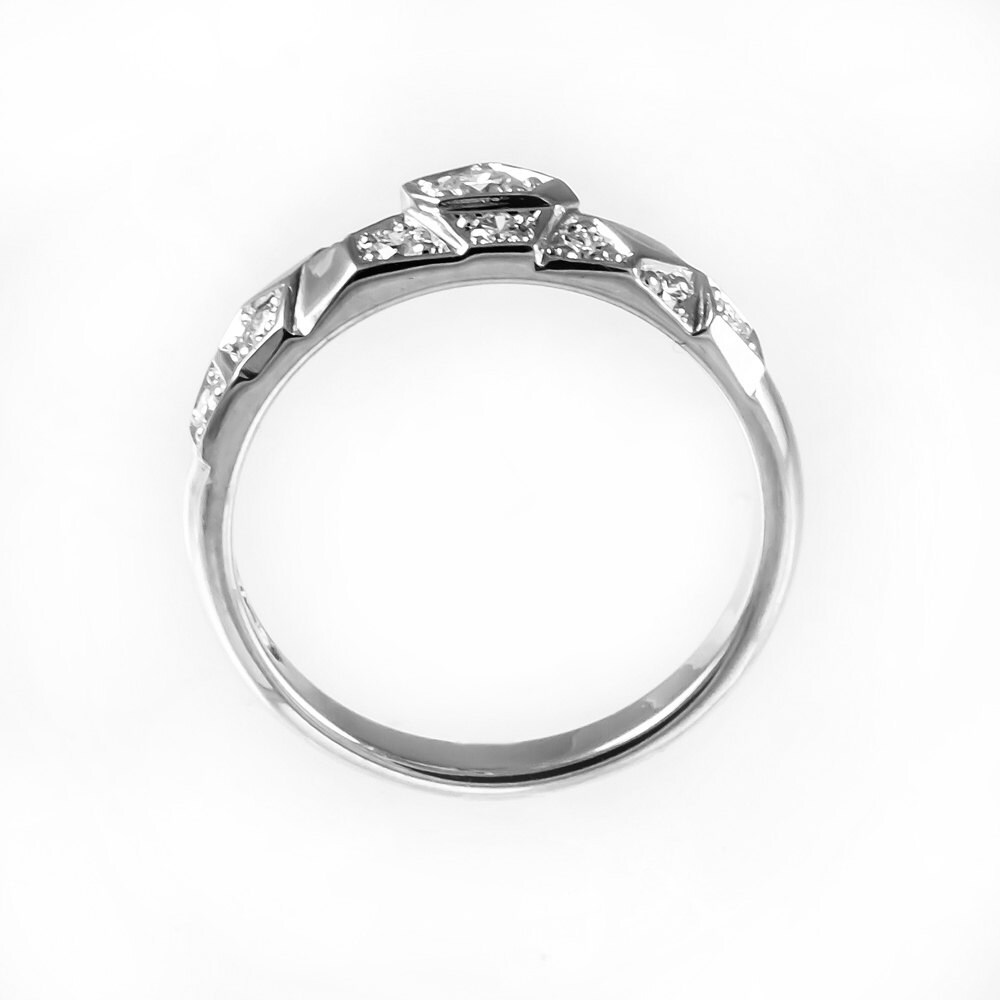 Unique Engagement Ring Crown Engagement Ring Modern Wedding - Etsy