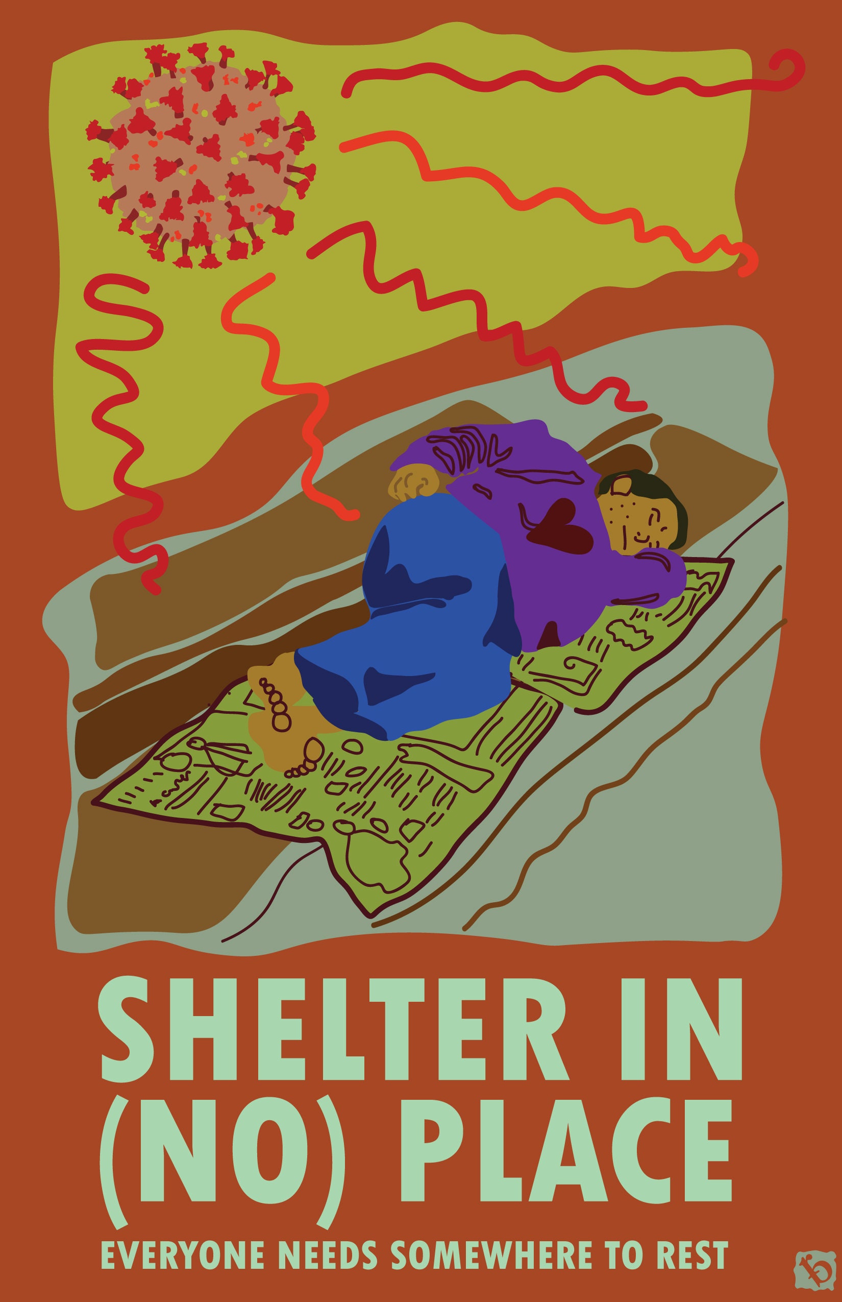 11 X17 COVID Action Activist Poster House the Homeless - Etsy