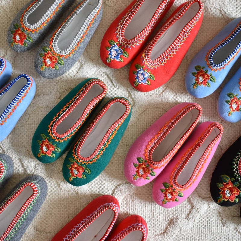 Chinese Slippers - Etsy