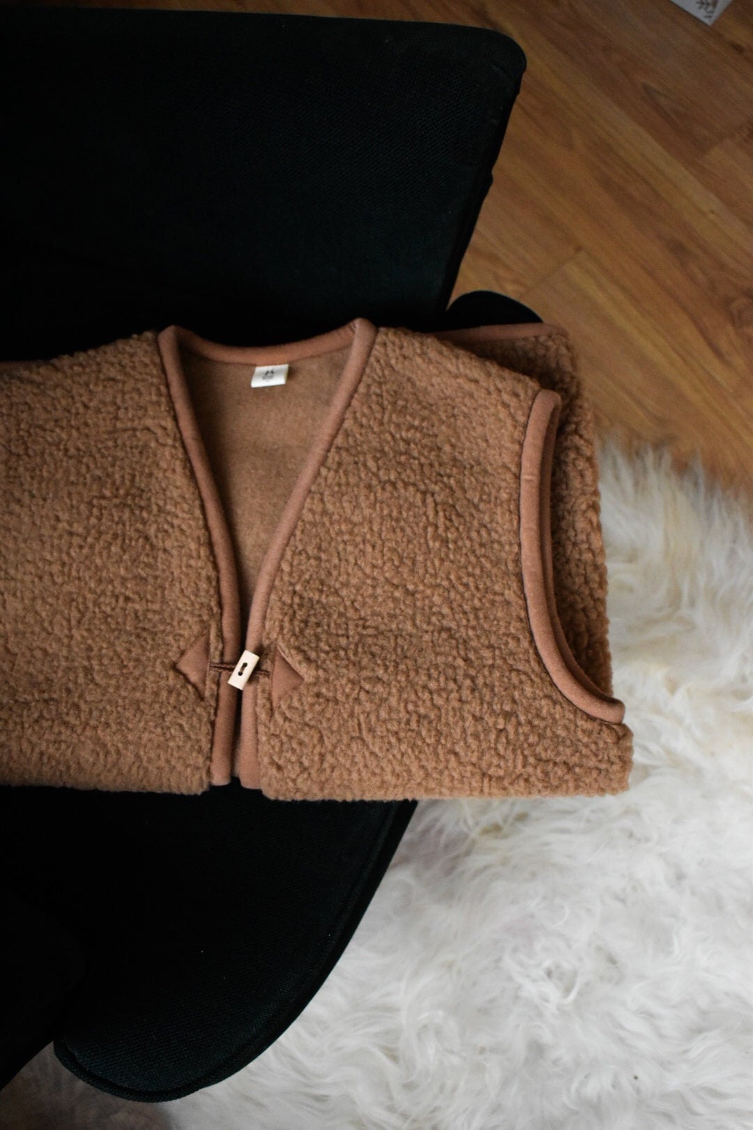Unisex Wool Bodywarmer in Camel / Real Wool / for Men and Women - Etsy