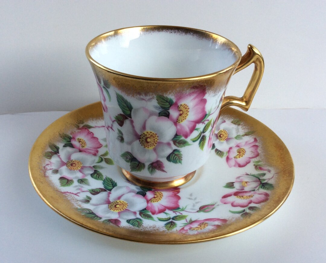 Royal Chelsea Tea Cup and Saucer Pattern 5105 Wedgwood Group - Etsy