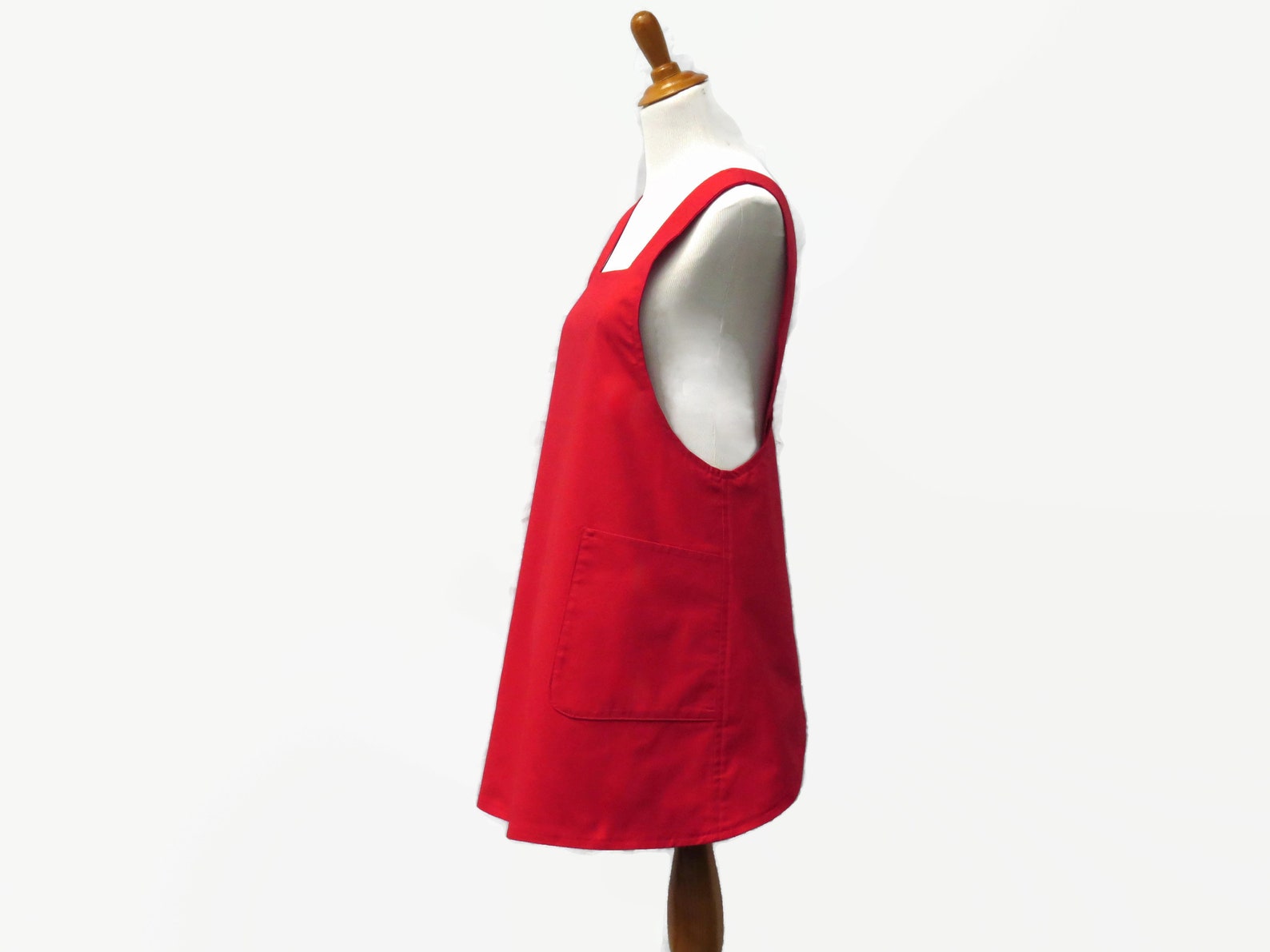 Solid Color Cross Back Apron in a choice of 10 Colors with | Etsy