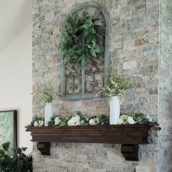 Crown Molding Mantel - Etsy