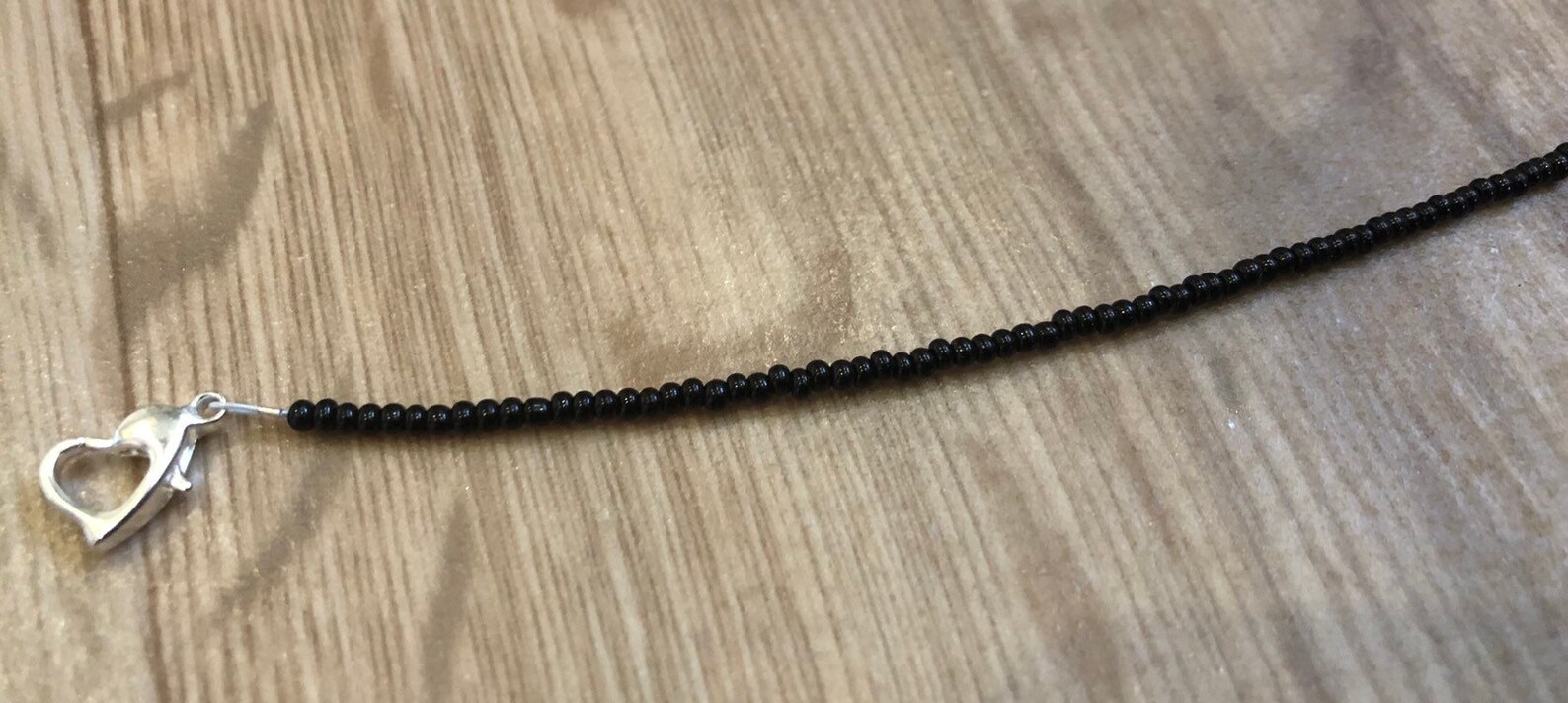 Black Beaded Hearing Aid Retainers - Etsy