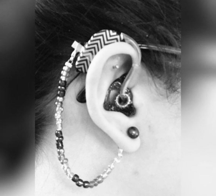 CUSTOM Hearing Aid Retainers Please Message me before | Etsy