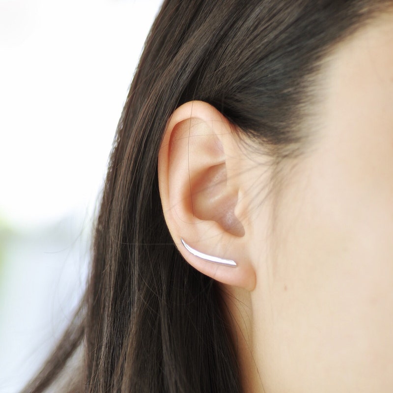 Ear Pin Earrings - Etsy