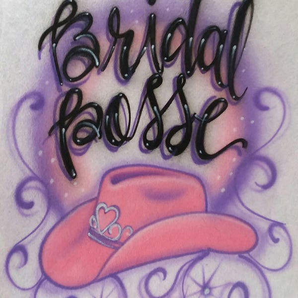 Airbrushed Hat - Etsy