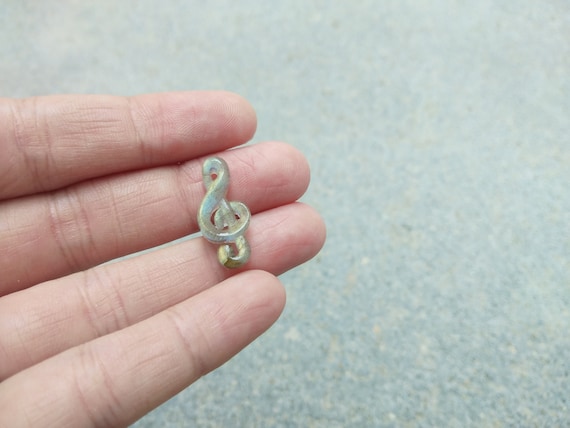 Music Sol Key Symbol Music Note Symbol Carving Labradorite - Etsy