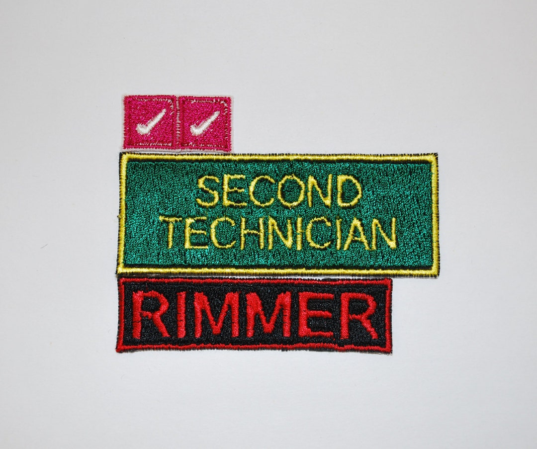 SET Red Dwarf Rimmer Costume Patches Fully Embroidered Sci-fi - Etsy