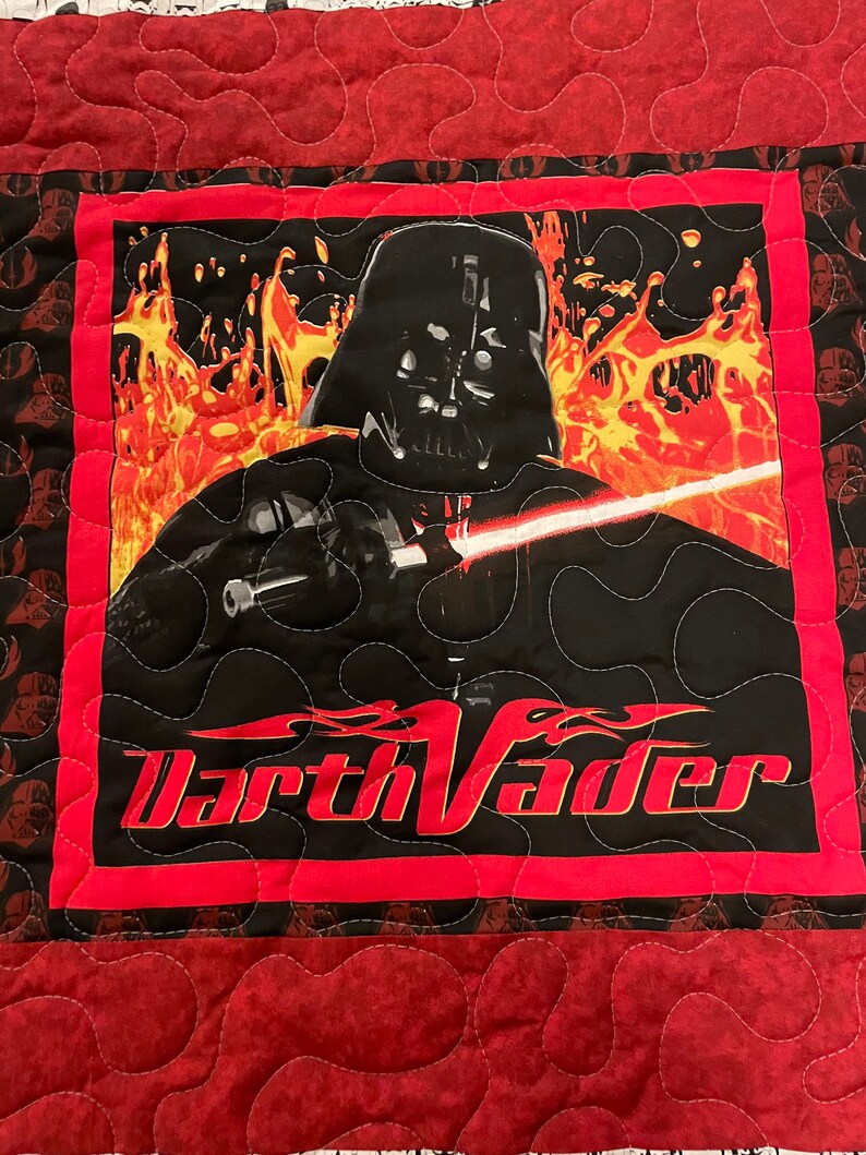 Darth Vader Quilt 48 X 54 Stormtroopers Star Wars - Etsy