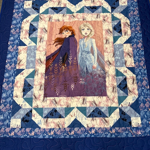 Frozen Quilt - Etsy