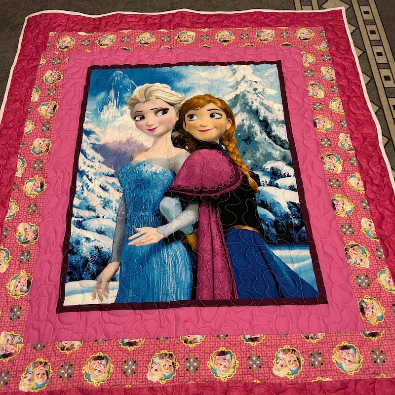 Frozen Quilt - Etsy