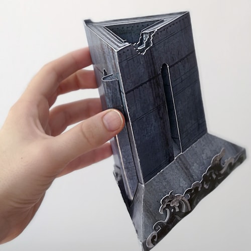 GATEKEEPER'S HUT PAPERCRAFT Cut & Assemble Paper Model - Etsy Canada