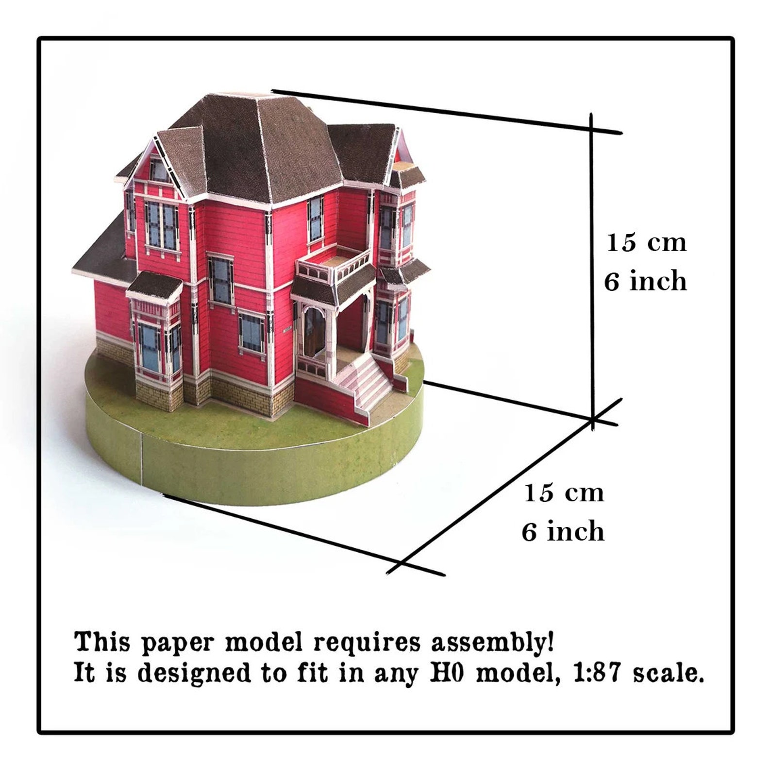GIFT BUNDLE - Charmed Manor Poster + Halliwell House Card Model Kit - Etsy