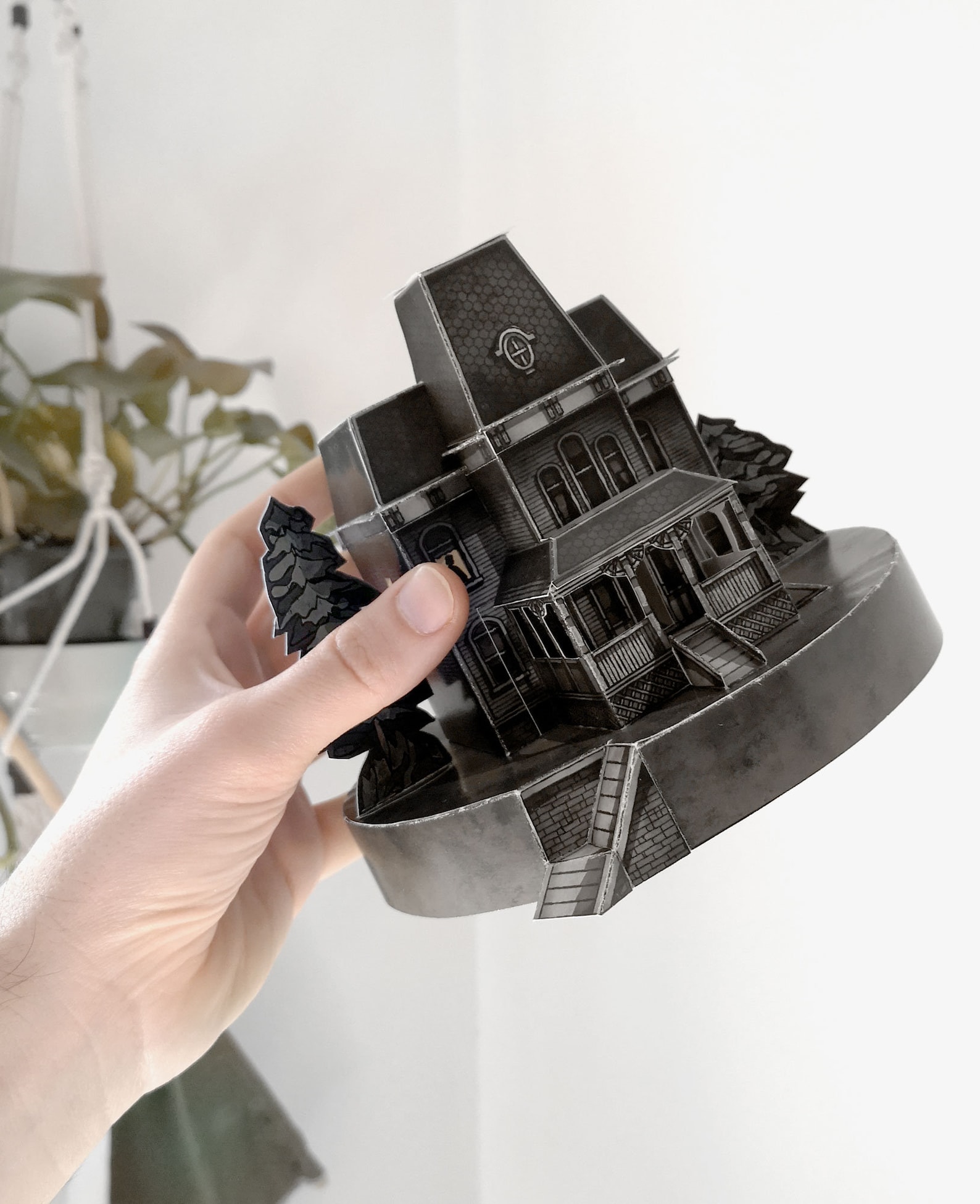 Psycho House Paper Model Kit – Bates Mansion H0 Scale - FREE "do Not ...
