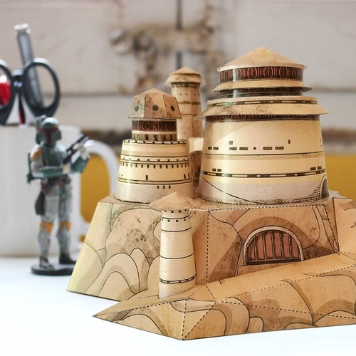 LUNA'S HOUSE Cut & Assemble Paper Model Kit Wizarding - Etsy