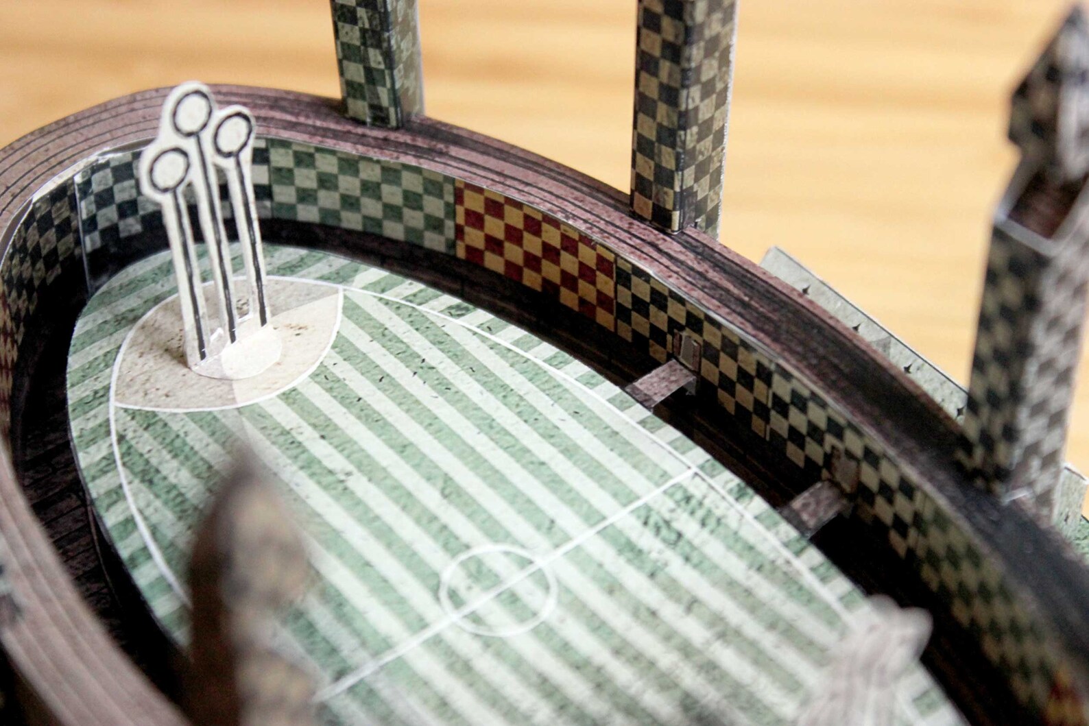 WIZARD SPORT Pitch Papercraft Cut & Assemble Paper Model - Etsy