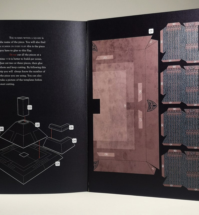 Tyrell Corp. Building Papercraft Inspired by Blade Runner - Etsy Hong Kong