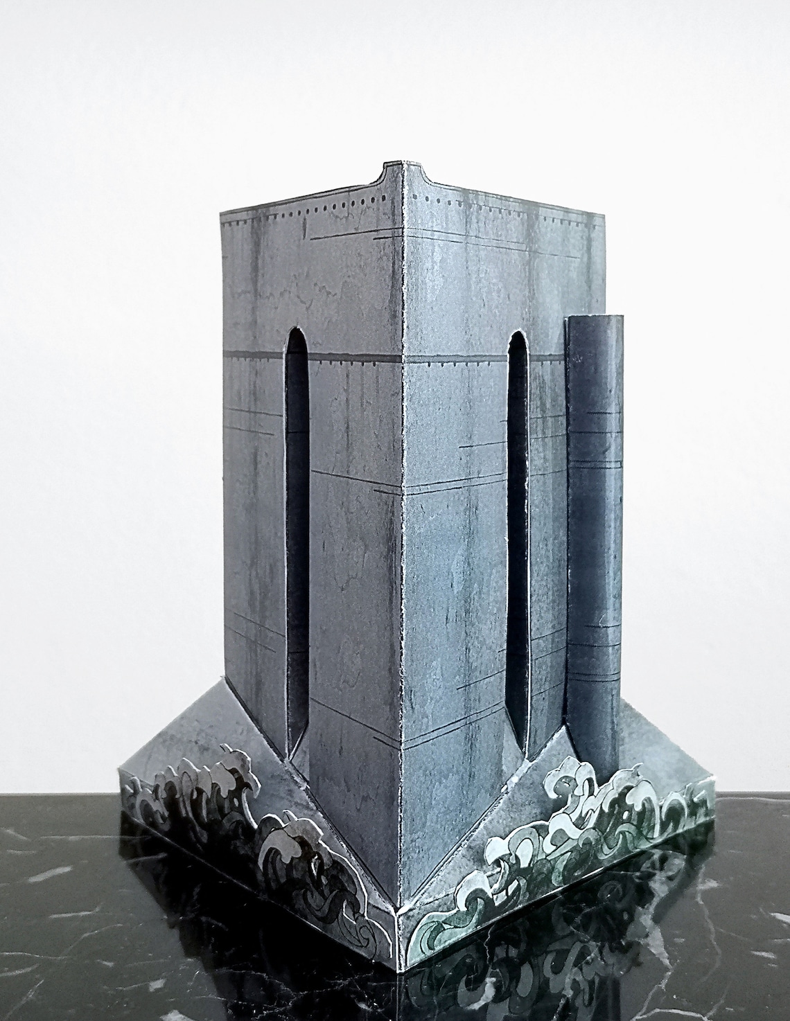 Magic Prison Papercraft Cut & Assemble Paper Model Kit - Etsy