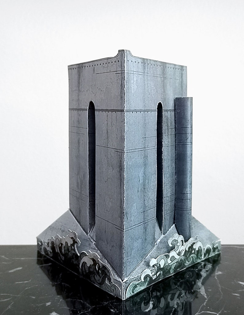 Magic Prison Papercraft Cut & Assemble Paper Model Kit - Etsy