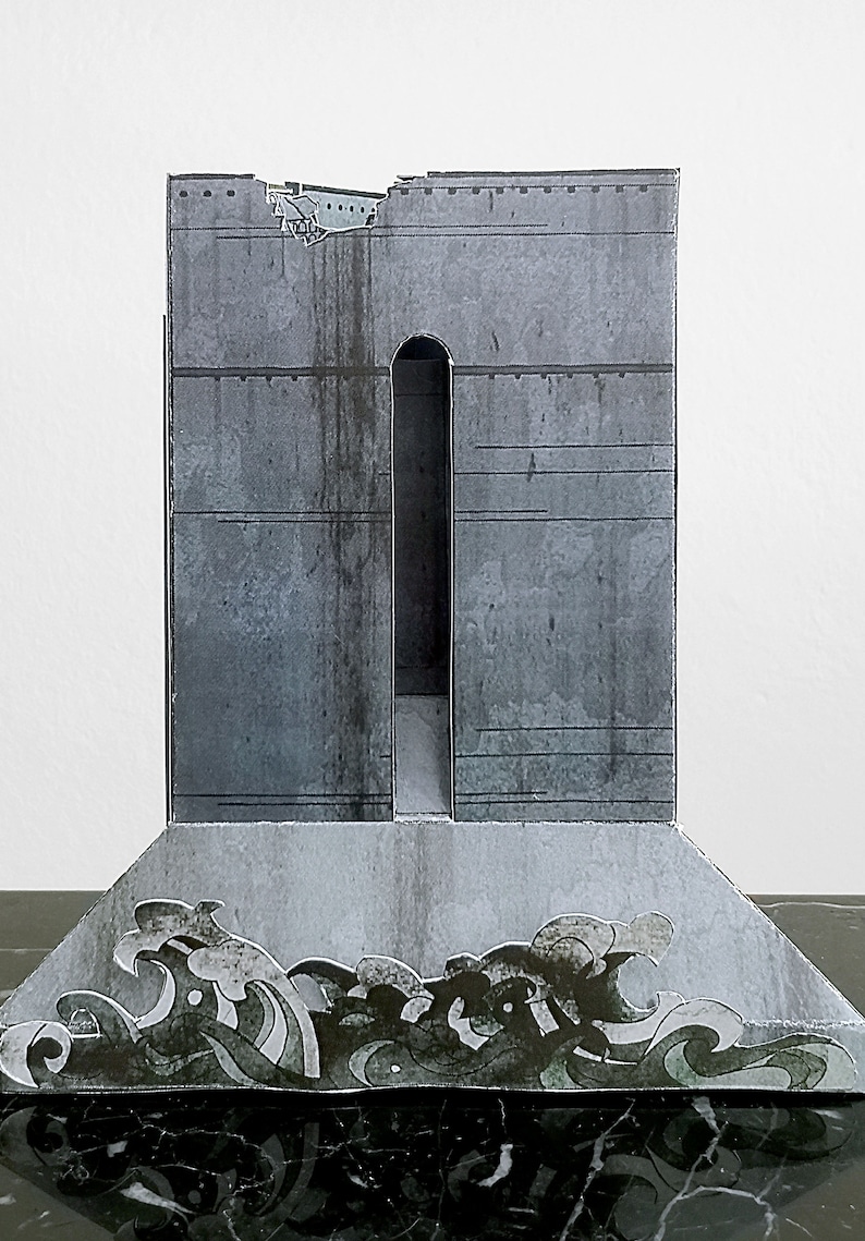 Magic Prison Papercraft Cut & Assemble Paper Model Kit - Etsy