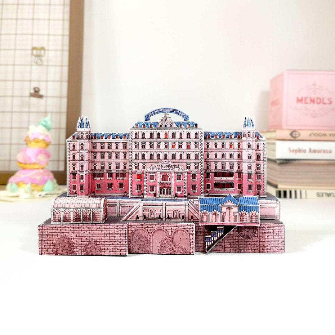 The Grand Budapest Hotel - Papercraft Paper Model - Mendl's Pastry Box ...