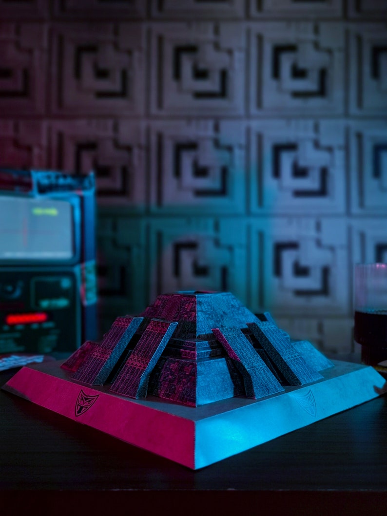Tyrell Corp. Building Papercraft Inspired by Blade Runner - Etsy Hong Kong