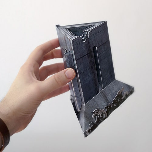 LUNA'S HOUSE Cut & Assemble Paper Model Kit Wizarding - Etsy