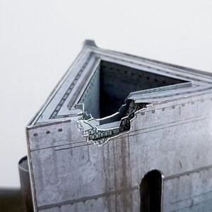 Magic Prison Papercraft - Cut & Assemble Paper Model Kit - Etsy