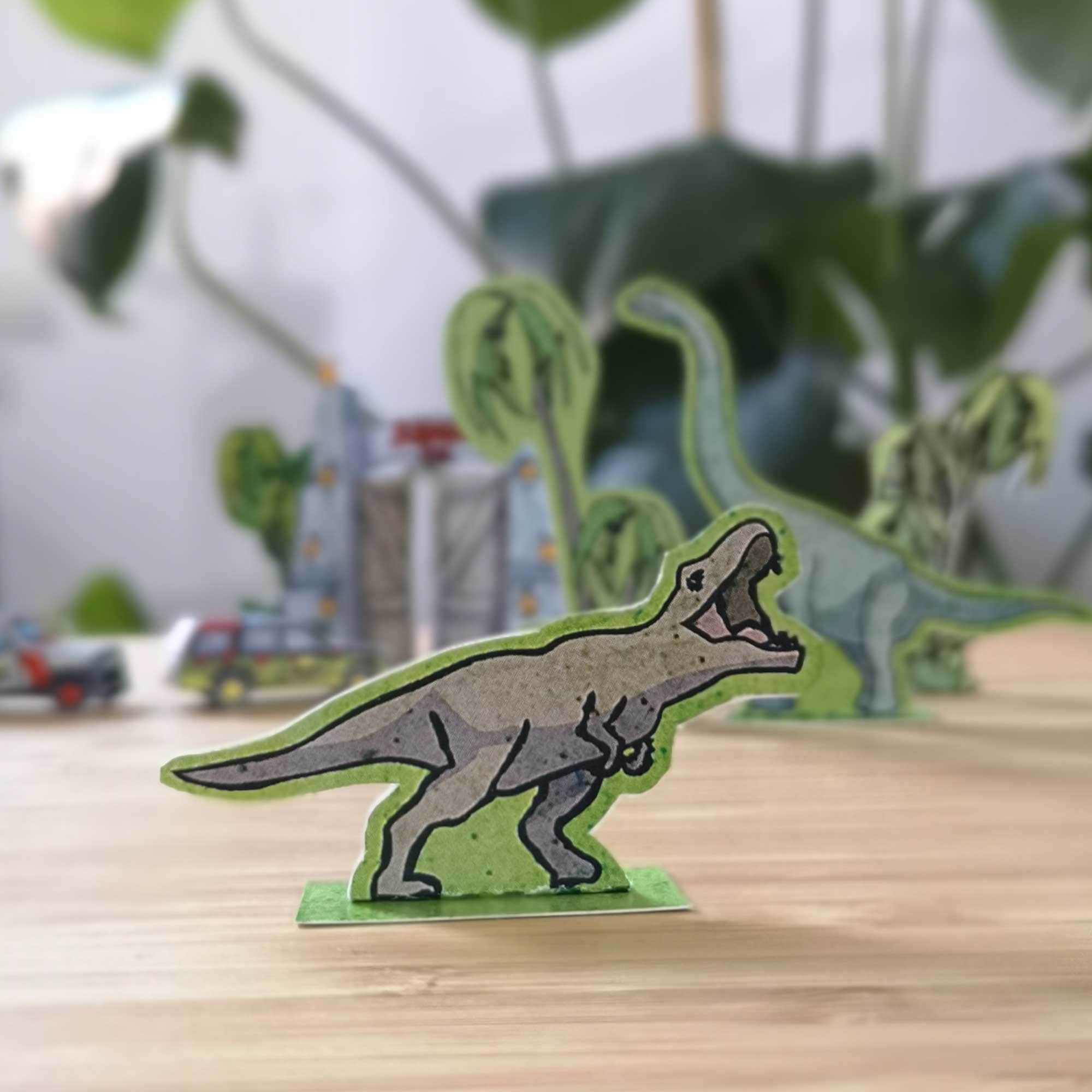Jurassic Visitor Center PAPERCRAFT Dino Gates Vehicles and - Etsy Canada
