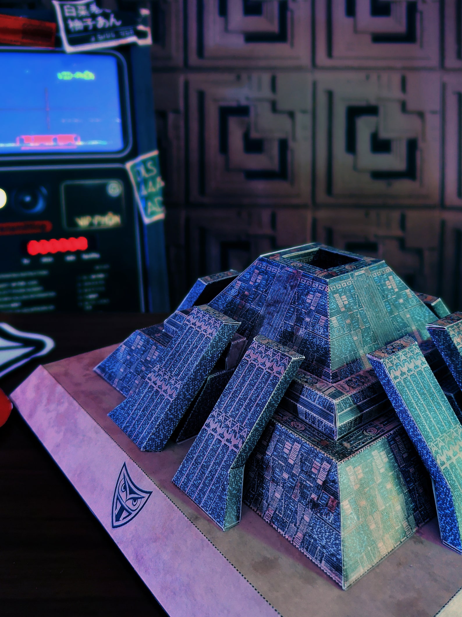 Tyrell Corp. Building Papercraft Inspired by Blade Runner - Etsy Hong Kong